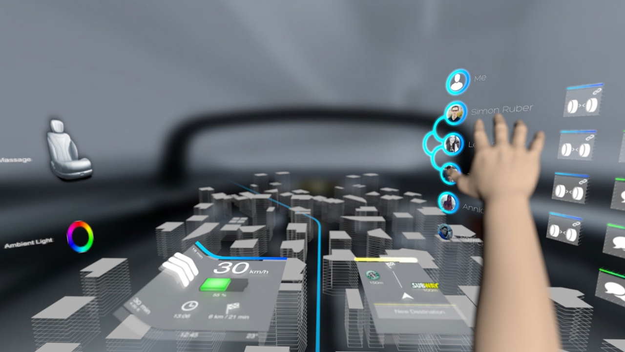 Future Augmented Reality User Interface in Autonomous Vehicles – Merz ...