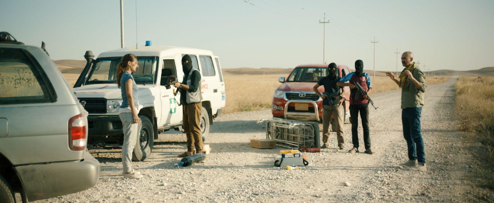 Prof. Peter Ott auf dem Duhok International Film Festival im Irak ...