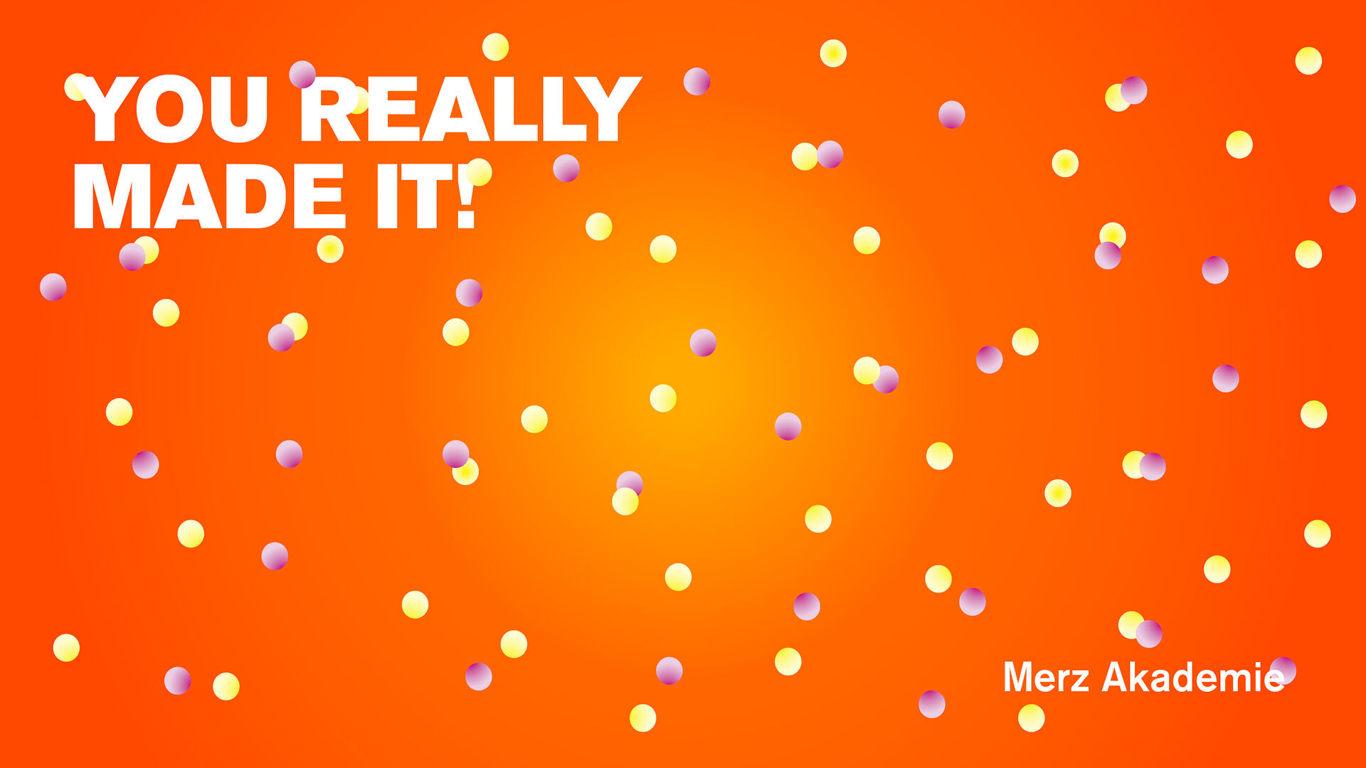 Farewell ceremony for the graduates of the (digital) winter semester ...